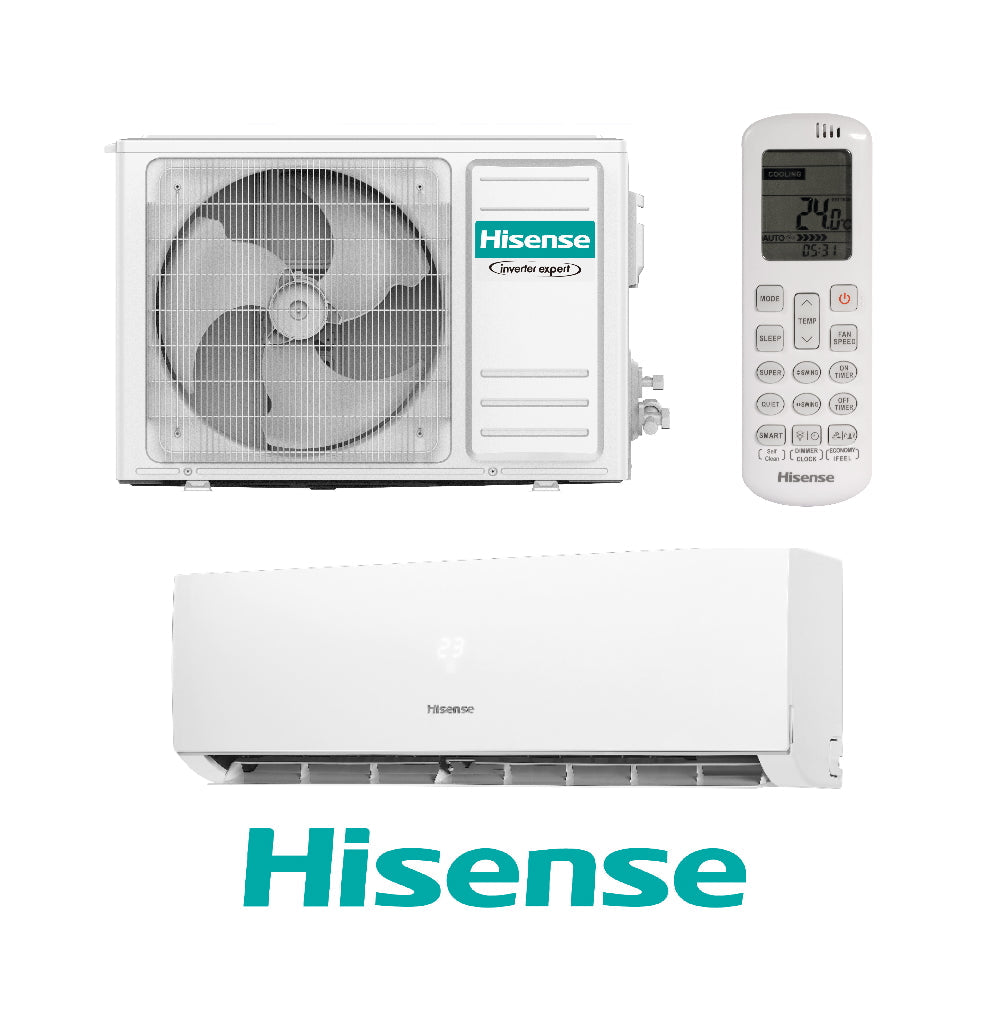 3.5kw Hisense J series high wall split system – Goldy Air